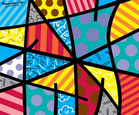 Romero Britto Background Romero Britto Happy Gjdju