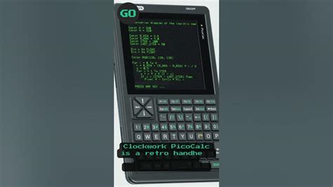 clockwork picocalc is a retro handheld powered by a raspberry pi pico