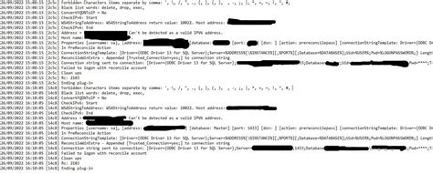 Getting Reconcile Error Issue For Sa Account For Mssql Databaseif