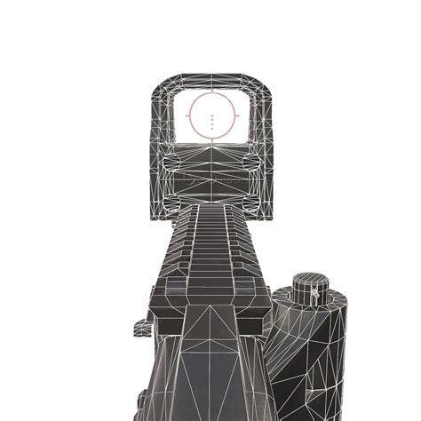 Kriss Vector Rifle Game Weapon 3d Model 39 3ds Fbx Unknown Max Obj Free3d