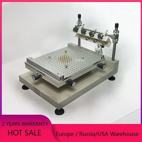 Smt 수동 솔더 페이스트 프린터 최고의 정밀 스크린 스텐실 프린터 Zb3040h납땜 스테이션 Aliexpress