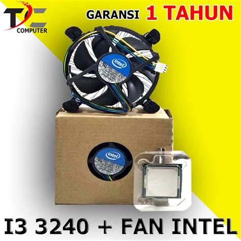 Jual Processor Intel Core I3 3240 Socket Lga 1155 Fan Intel Shopee