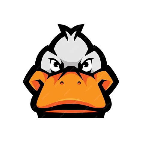 Cartoon Duck Head