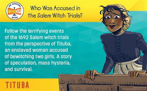 Who Was Accused In The Salem Witch Trials Tituba A Who Hq Graphic Novel Fitzpatrick Insha