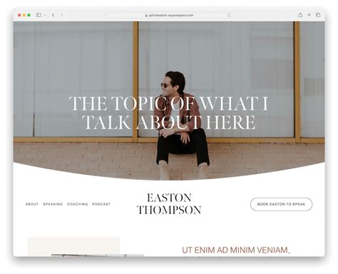 9 Best Squarespace Video Background Templates 2024 Colorlib