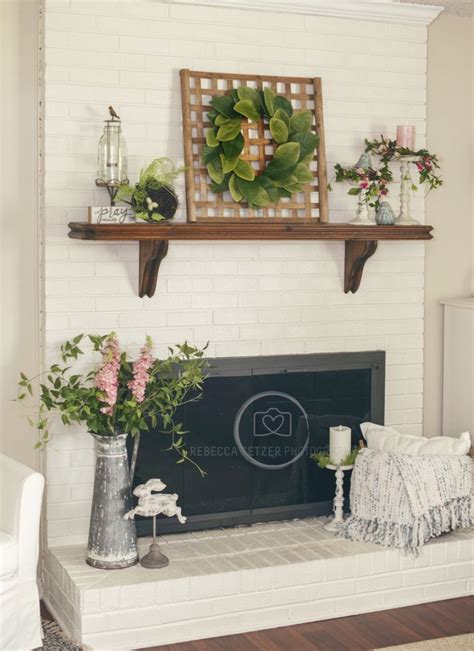 Level Up Your Long Fireplace Mantel Decor
