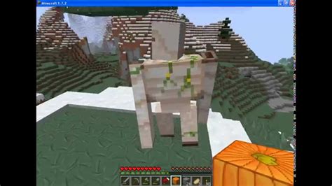 Майнкрафт ОБУЧЕНИЕ Как сделать Железного Голема Youtube