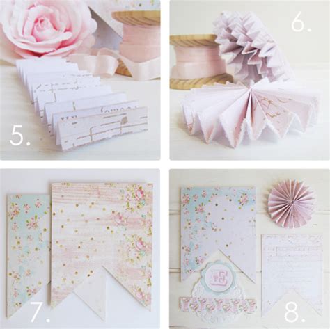 Tutorial For Making LOVE Banner By Shabby Art Boutique Shabby Art Boutique