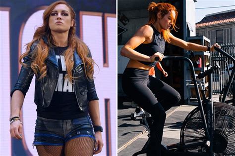 Becky Lynch Returns To Wwe Performance Center For In Ring Training And