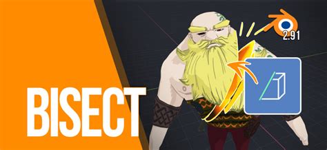 How To BISECT Blender Tutorial BlenderNation