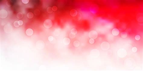 Light Pink Red Vector Layout With Circle Shapes 12506333 Vector Art At Vecteezy