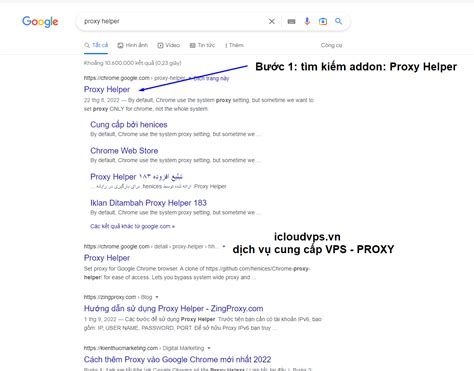 Hướng Dẫn Cài Proxy Trên Trình Duyệt Chrome Bằng Proxy Helper Chuyên Cung Cấp Vps Proxy