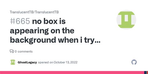 No Box Is Appearing On The Background When I Try Open The App It Tells Me To Right Click The Box