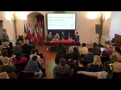 Conversations With Data What Is The State Of Data Journalism International Journalism Festival