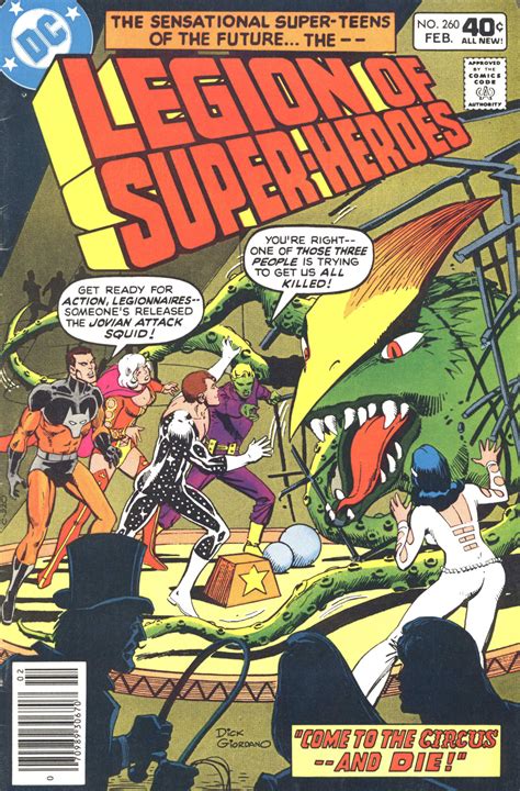 Read Online Legion Of Super Heroes 1980 Comic Issue 260