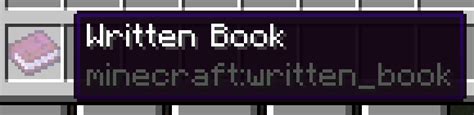 Java Editionresolved No Text Written Book Minecraft Discontinued