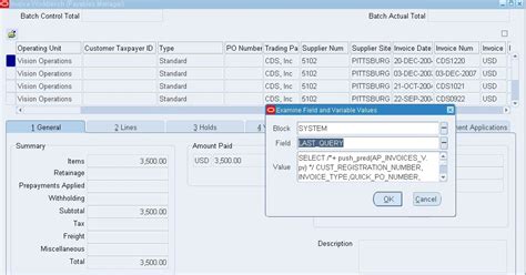 jana oracle ap invoice apis