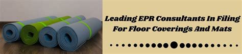 Epr Consultants For Compliance In Floor Coverings