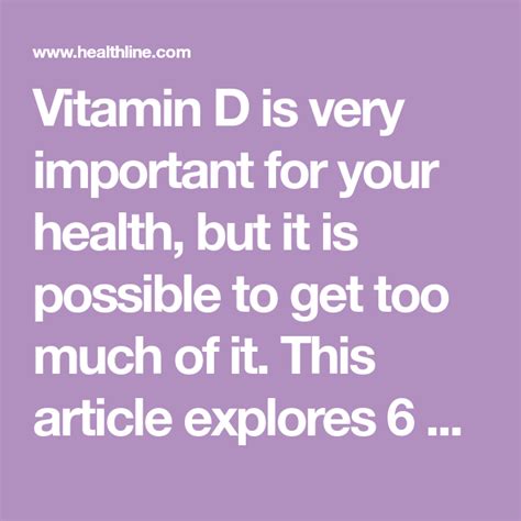 Vitamin D Too Much Bad At Keith Maxey Blog