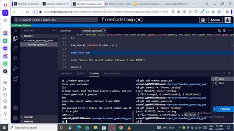 Number Guessing Game Build A Number Guessing Game Backend Development The Freecodecamp Forum