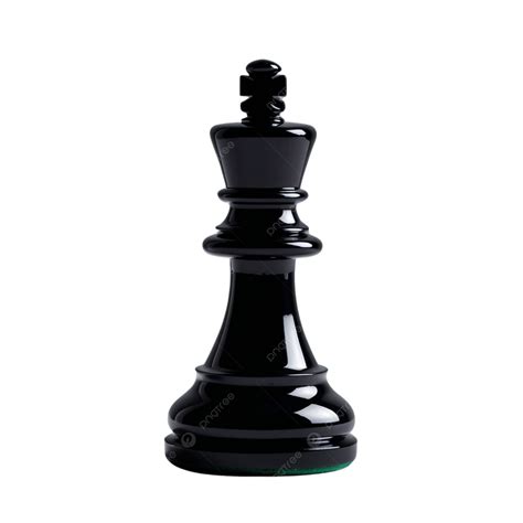 Pngtree Glossy Black Chess King Piece Png Image 20487811 Png