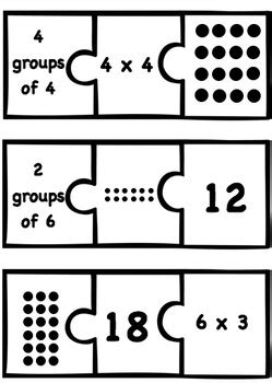Array And Multiplication Puzzle By Motivating Minds TPT