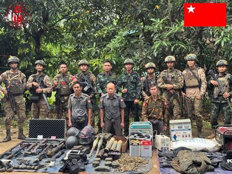 တိုက်ပွဲသတင်းထုတ်ပြန်ချက် ရန်ကုန် မန္တလေး အမြန်လမ်းဟောင်းပေါ်ရှိ စစ်ကောင်စီစခန်း ၉ ခုကို တပ