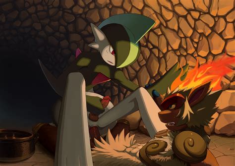 Dainyuu Dgls Gallade Infernape Creatures Company Game Freak