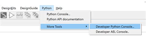 ADS Python scripting in ADS design environment Dr Mühlhaus Consulting Software GmbH