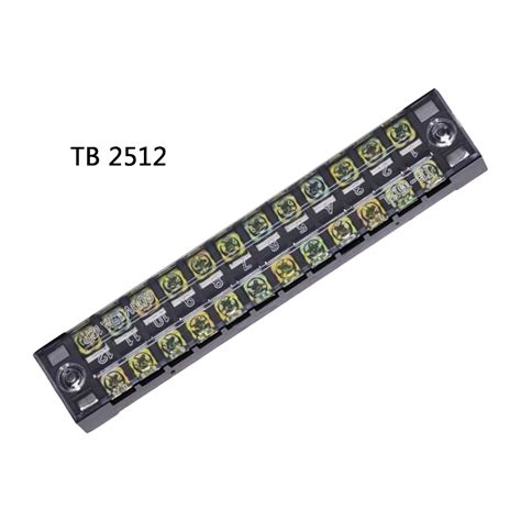 Satu Baris Sahaja 3h Max Sp Penyambung Wayar Pvc Terminal Block Tetap