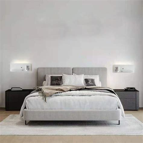 Contemporary Industrial Rectangular Usb Rechargeable Led Rotatable