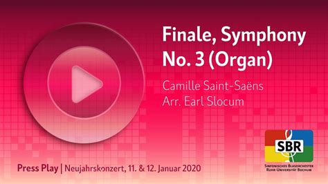 Finale Symphony No 3 Organ Camille Saint Saëns Arr Earl Slocum