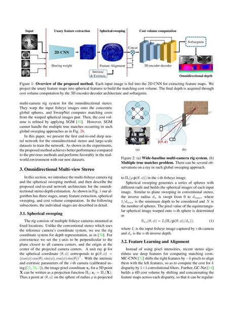 Omnimvs End To End Learning For Omnidirectional Stereo Matching Deepai