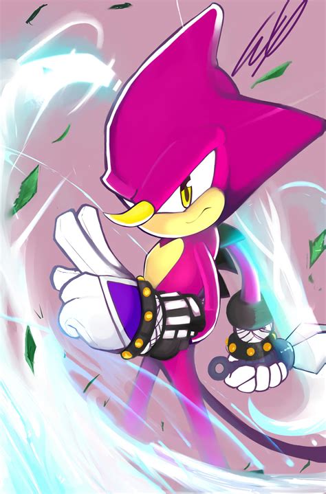 Espio The Chameleon L E A F S W I R L By Mutekiren On Deviantart