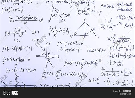 complex math formulas image and photo free trial bigstock