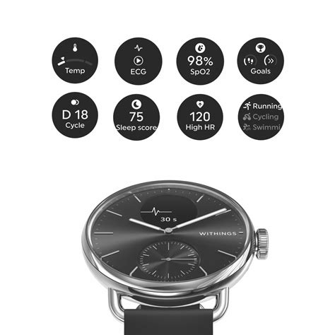 Withings Scanwatch 2 38mm Black Hwa10 Model 1