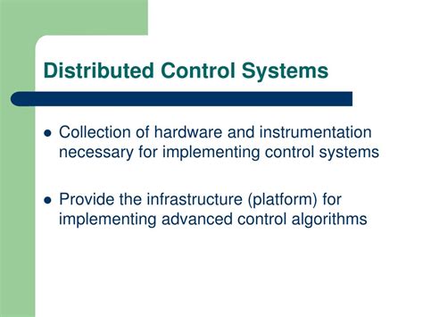 ppt distributed control systems powerpoint presentation free download id 4309244