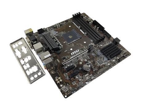 Msi B M Pro Vdh Plus Am Ddr Micro Atx Motherboard And Heatsink Picclick Uk