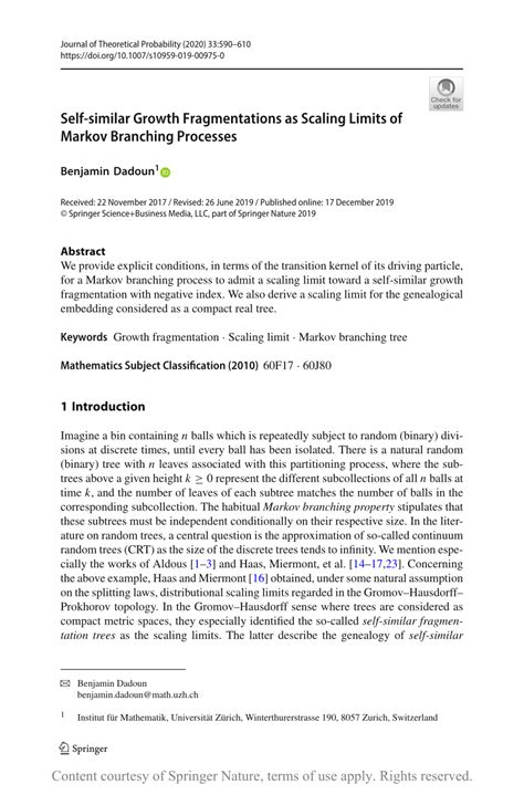 self similar growth fragmentations as scaling limits of markov