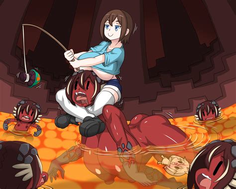 Rule 34 Dr Bug Futanari Minecraft Monster Girl Nether Steve Dr Bug Strider Minecraft 9173486