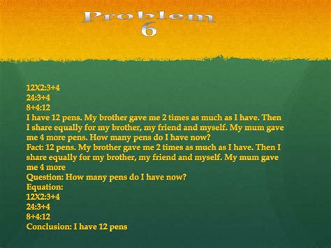 PPT PEMDAS WORD PROBLEM PowerPoint Presentation Free Download ID