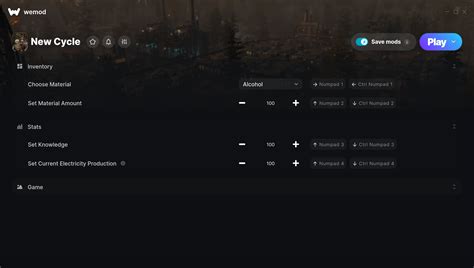 New Cycle Cheats And Trainers For Pc Wemod