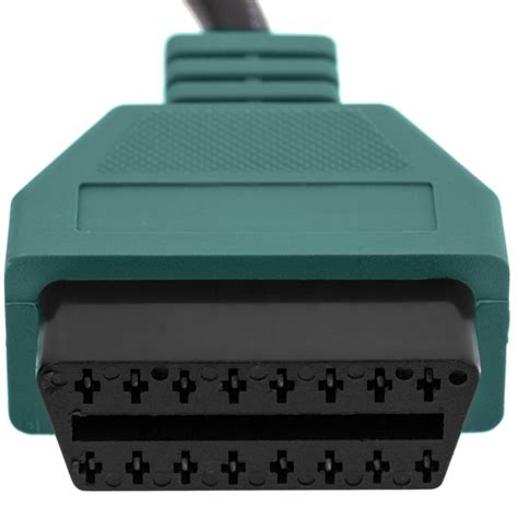 Obd2 Cavo Diagnostico Maschio Verde A 16 Pin Compatibile Con Il Software Di Scansione Fiat Ecu