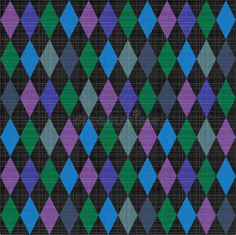 Seamless Harlequin Pattern Fabric Background Stock Vector Illustration Of Illustrations