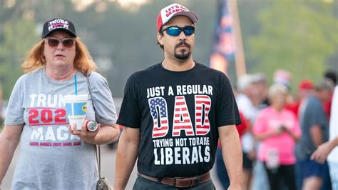 Maga Man Identifies With Trumps Values Youtube