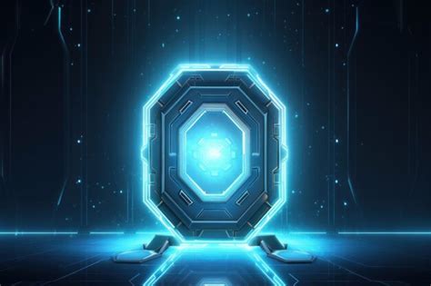 Premium Ai Image Abstract Digital Technology Background Artificial Intelligence Generative Ai