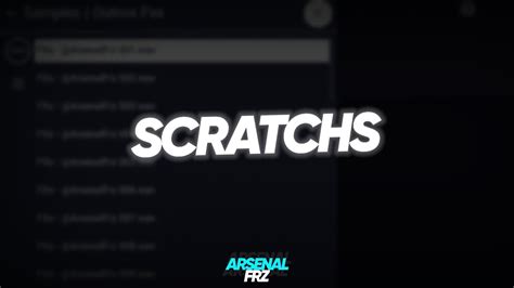 5 Pack De Scratchs 003 Conteúdo Para Djs Youtube