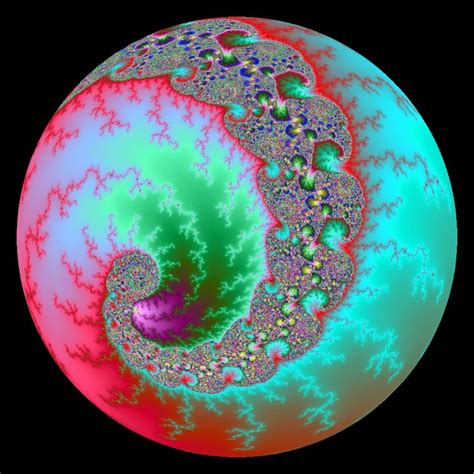 Fractals Mandelbrot Science On A Sphere