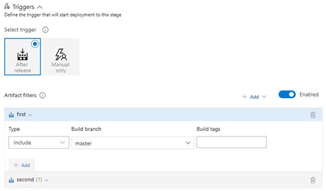Azure How To Use Multiple Artifacts Targeting Different Branches To