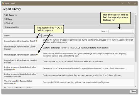 Run Reports In The Pcc Ehr Report Library Pcc Learn